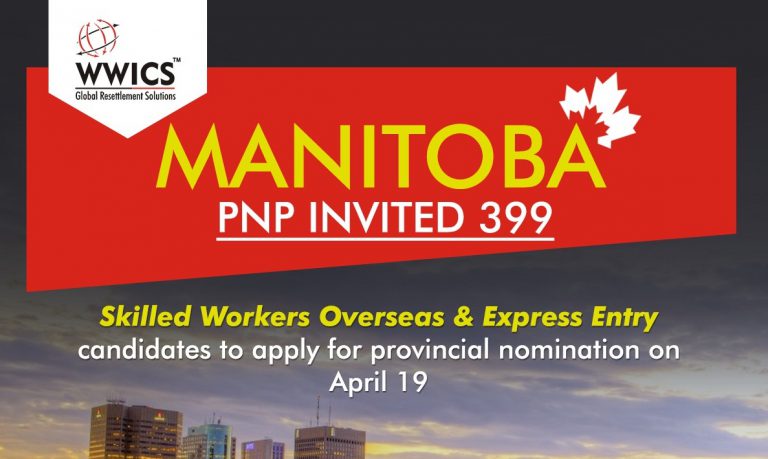 Manitoba invited 399 Skilled Workers Overseas and Express Entry ...